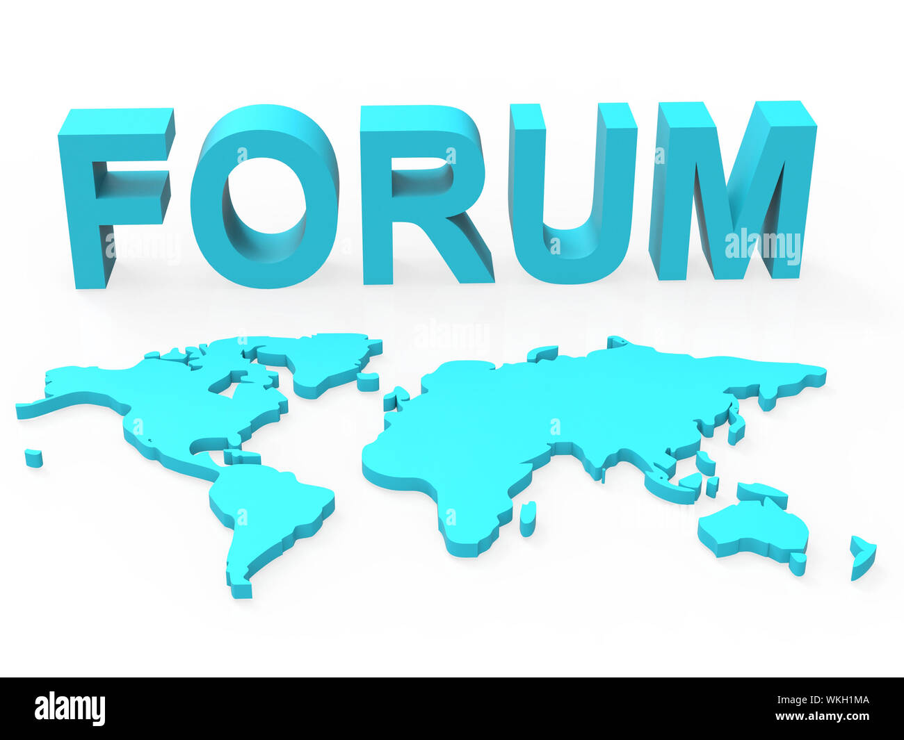 World social forum Cut Out Stock Images & Pictures - Alamy