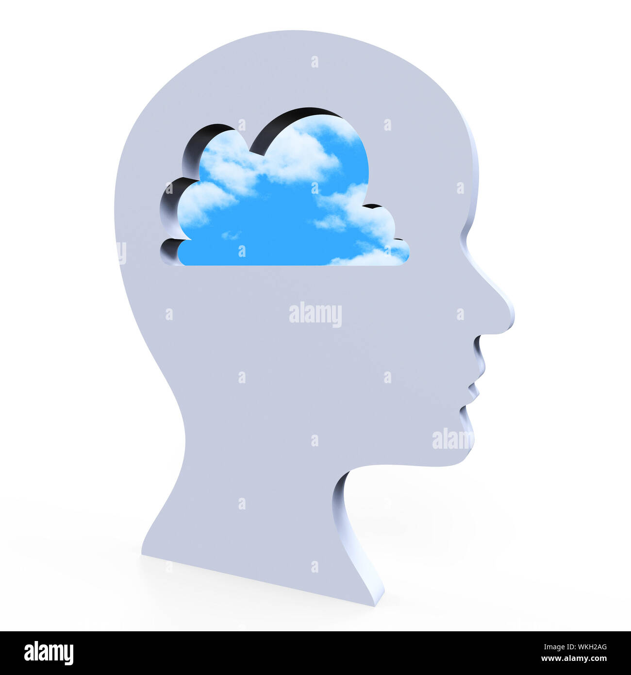 Think Ideas Meaning Consider About And Plan Stock Photo - Alamy