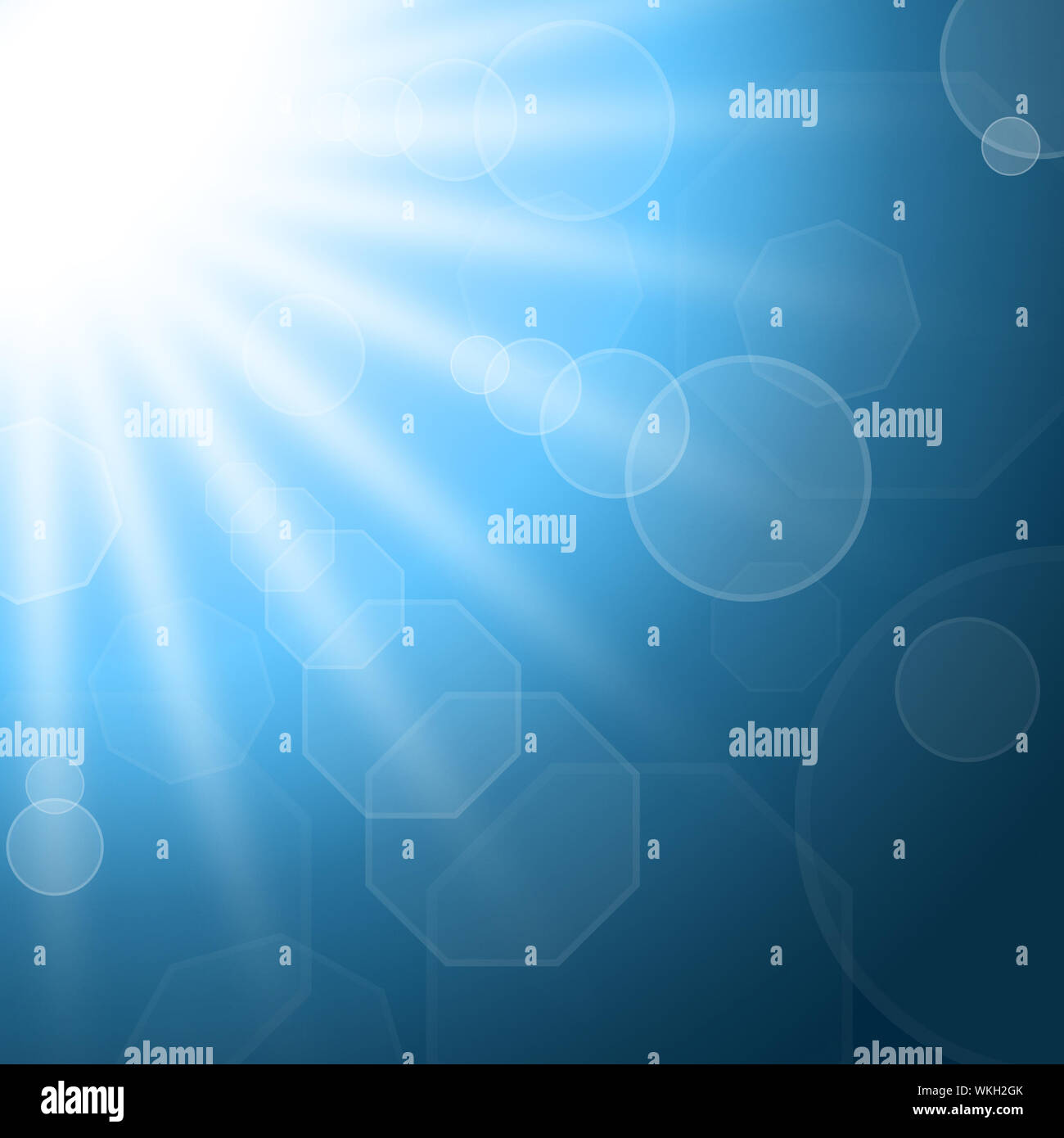 Sunrays Background Meaning Template Glowing And Beam Stock Photo - Alamy