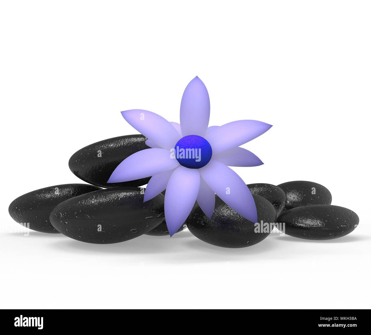 Tranquil serenity Cut Out Stock Images & Pictures - Alamy