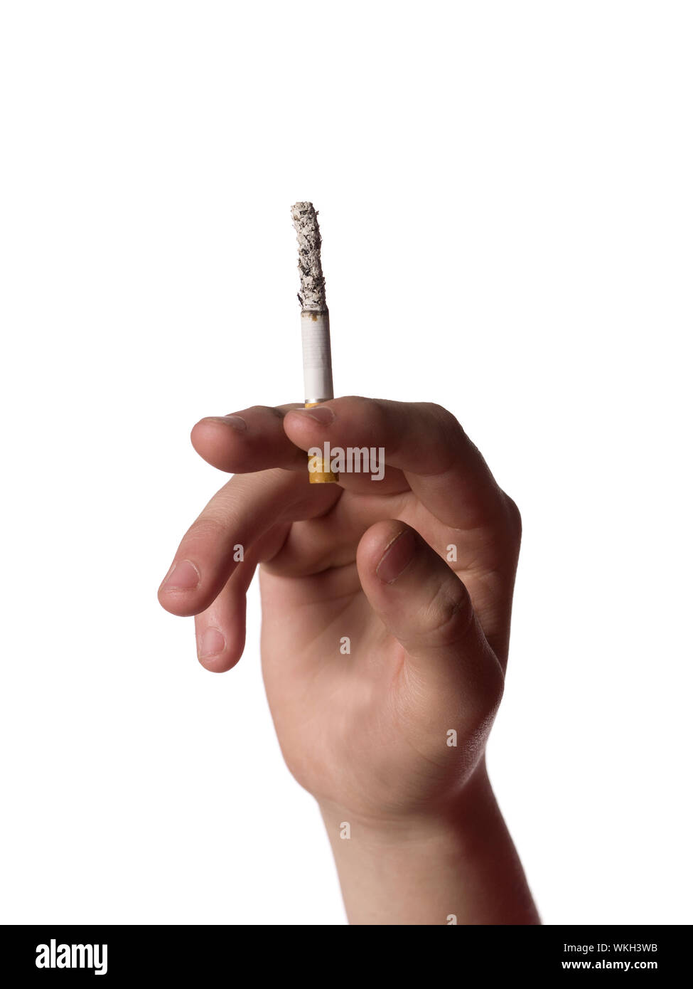 hand holding a cigarett Stock Photo - Alamy