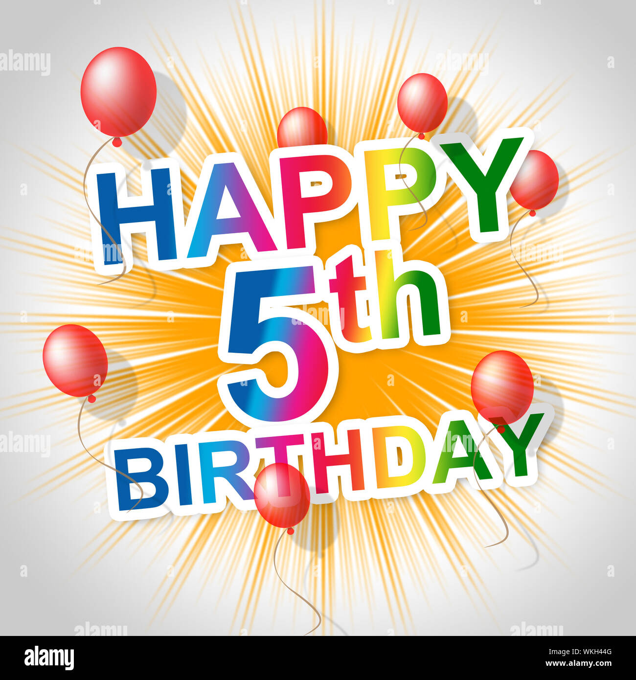 Happy Birthday Representing Greeting Happiness And Parties Stock Photo ...