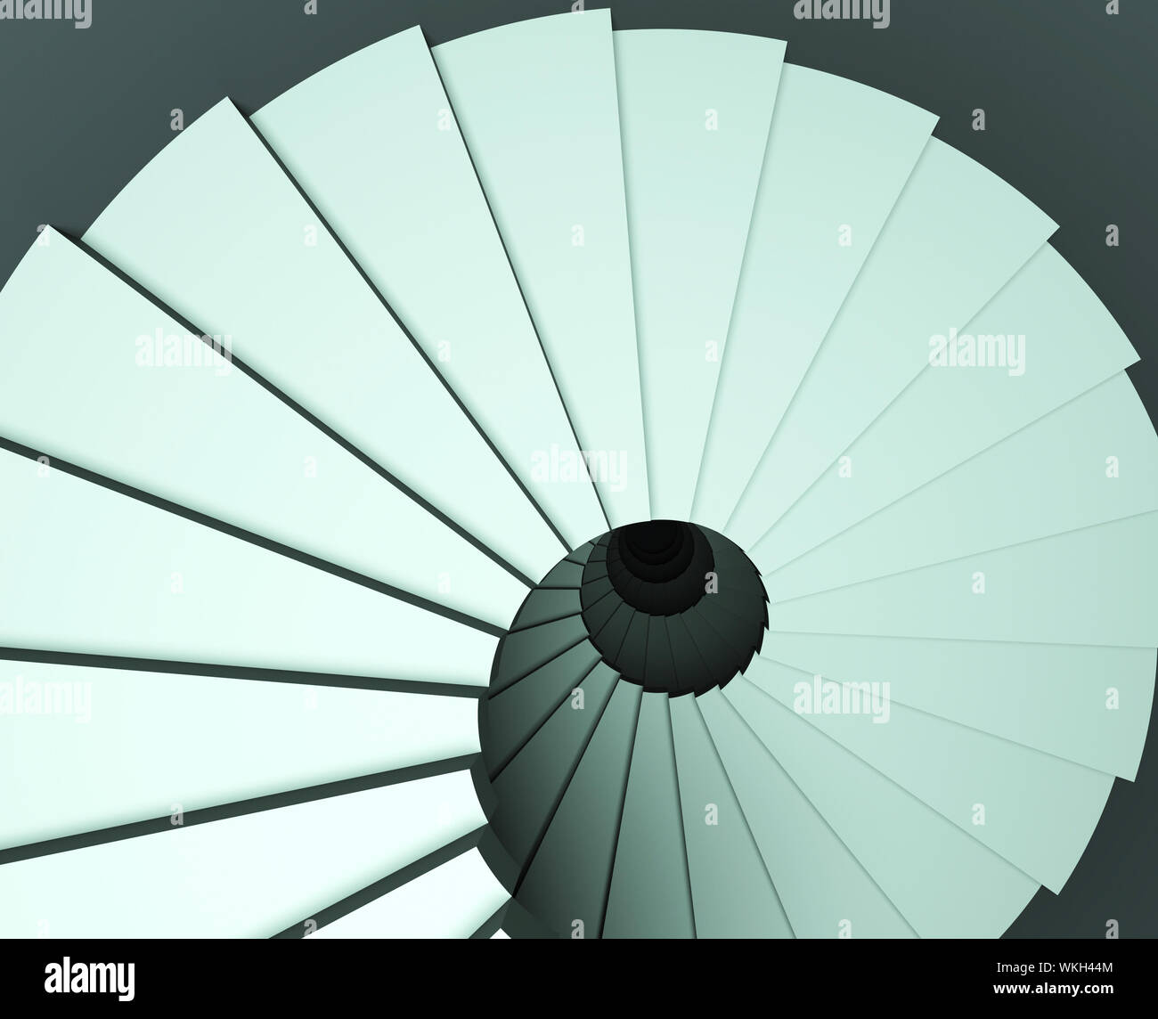 Down Stairs Indicating Descend Ascending And Decline Stock Photo - Alamy