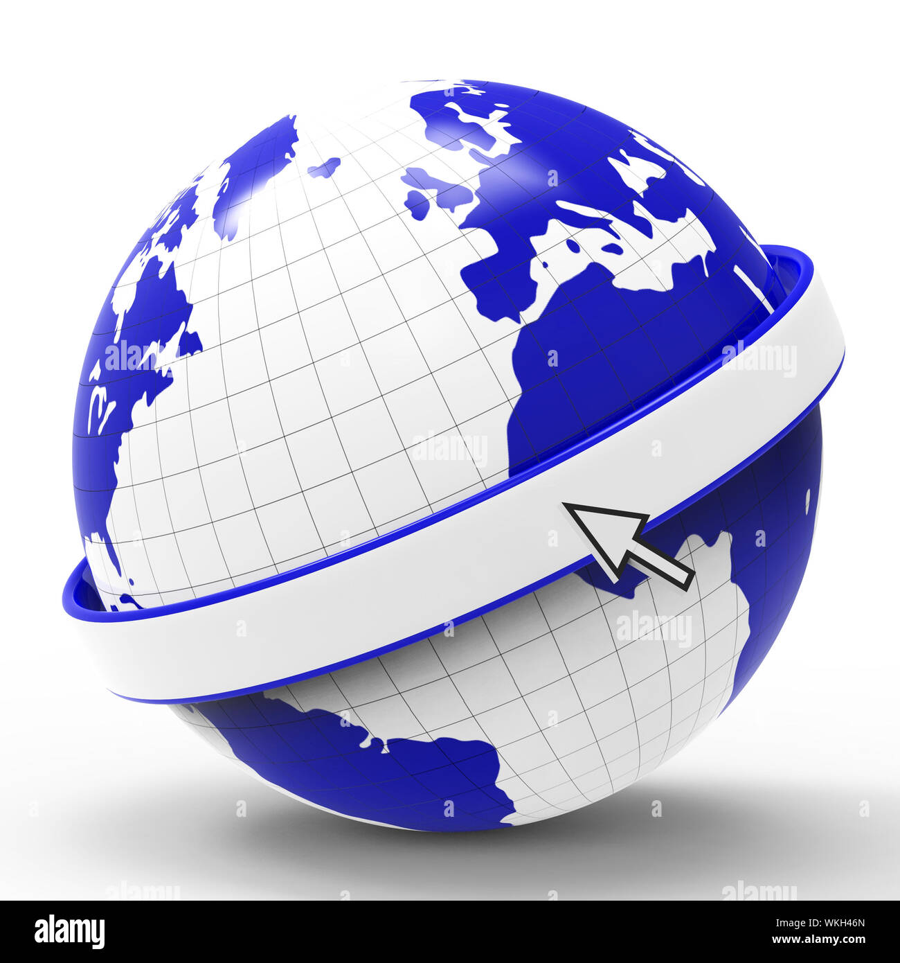 Copyspace World Meaning Worldwide Globalize And Globe Stock Photo - Alamy