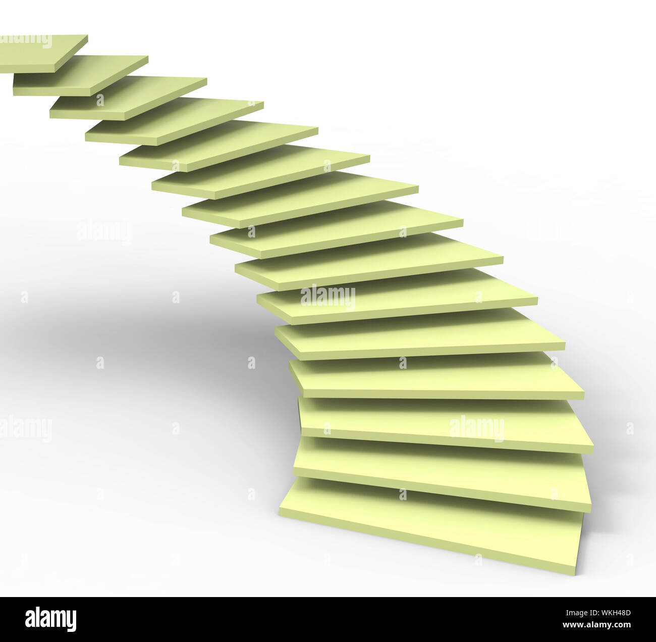 Future Vision Indicating Steps Goals And Missions Stock Photo - Alamy