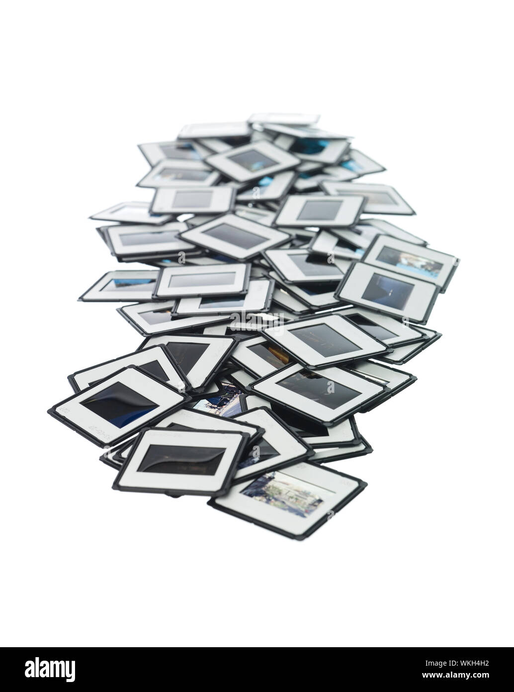 Collection of diapositive slides Stock Photo - Alamy