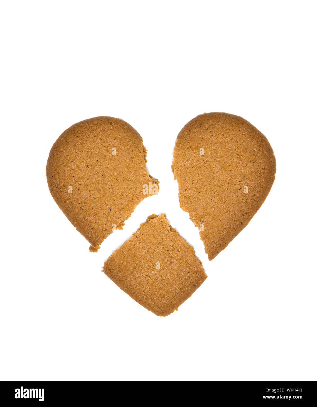 Gingerbread in three pieces Stock Photo - Alamy