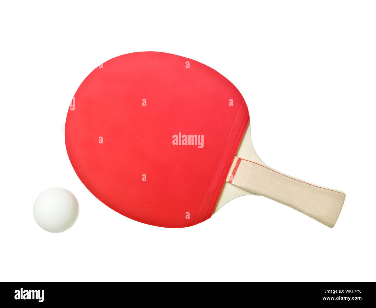 Table Tennis Racket isolated on white background Stock Photo - Alamy