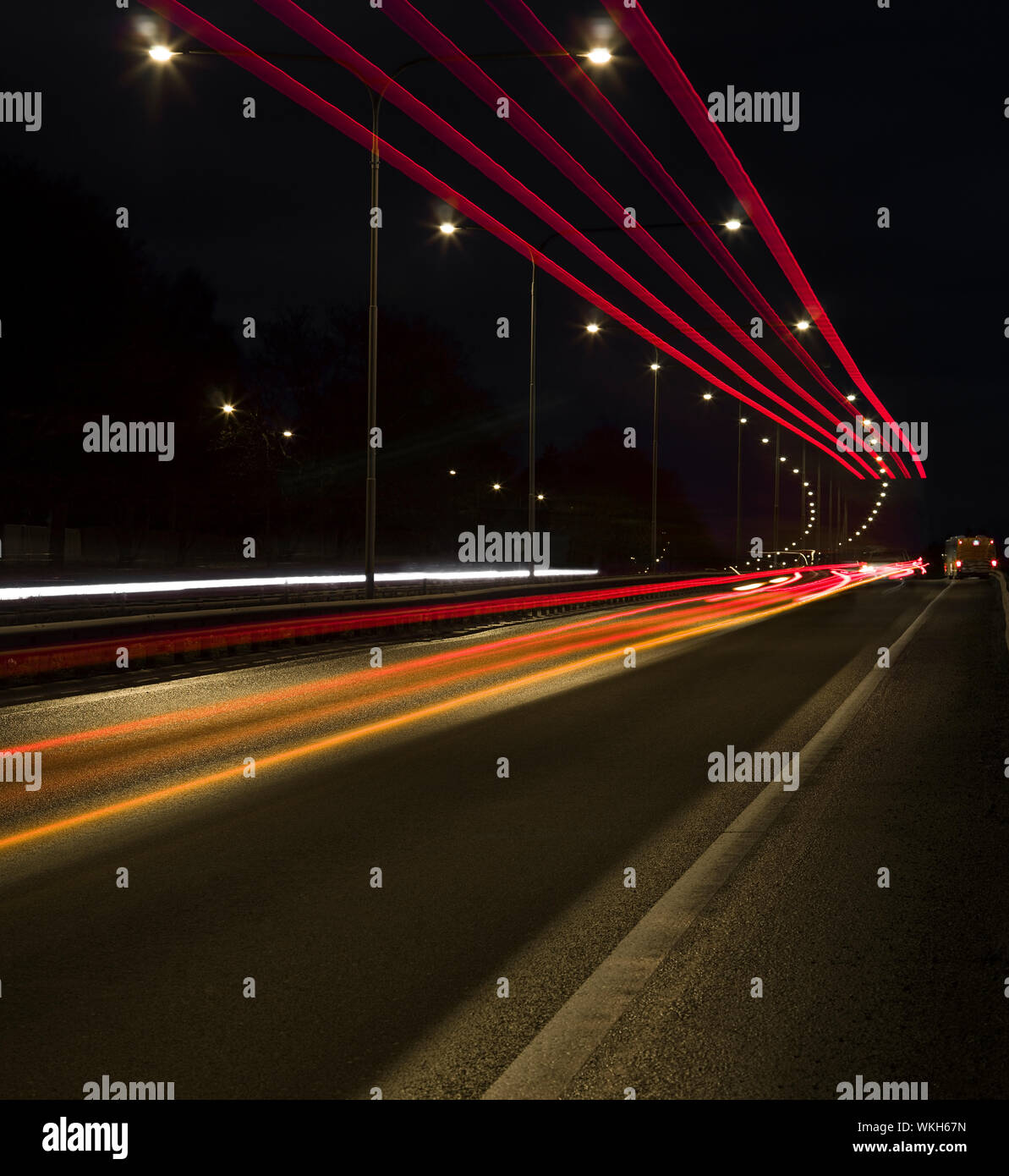 Traffic in movement Stock Photo - Alamy