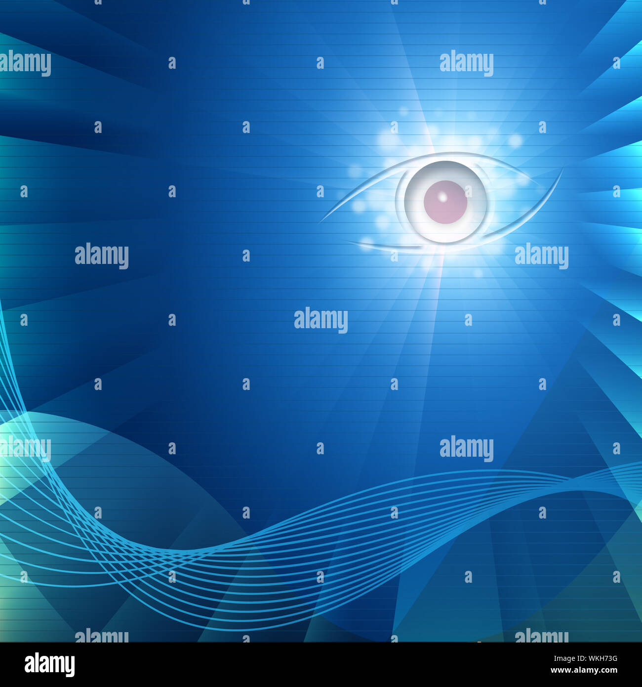 Eye Background Showing Sight Observing And Vision Stock Photo - Alamy