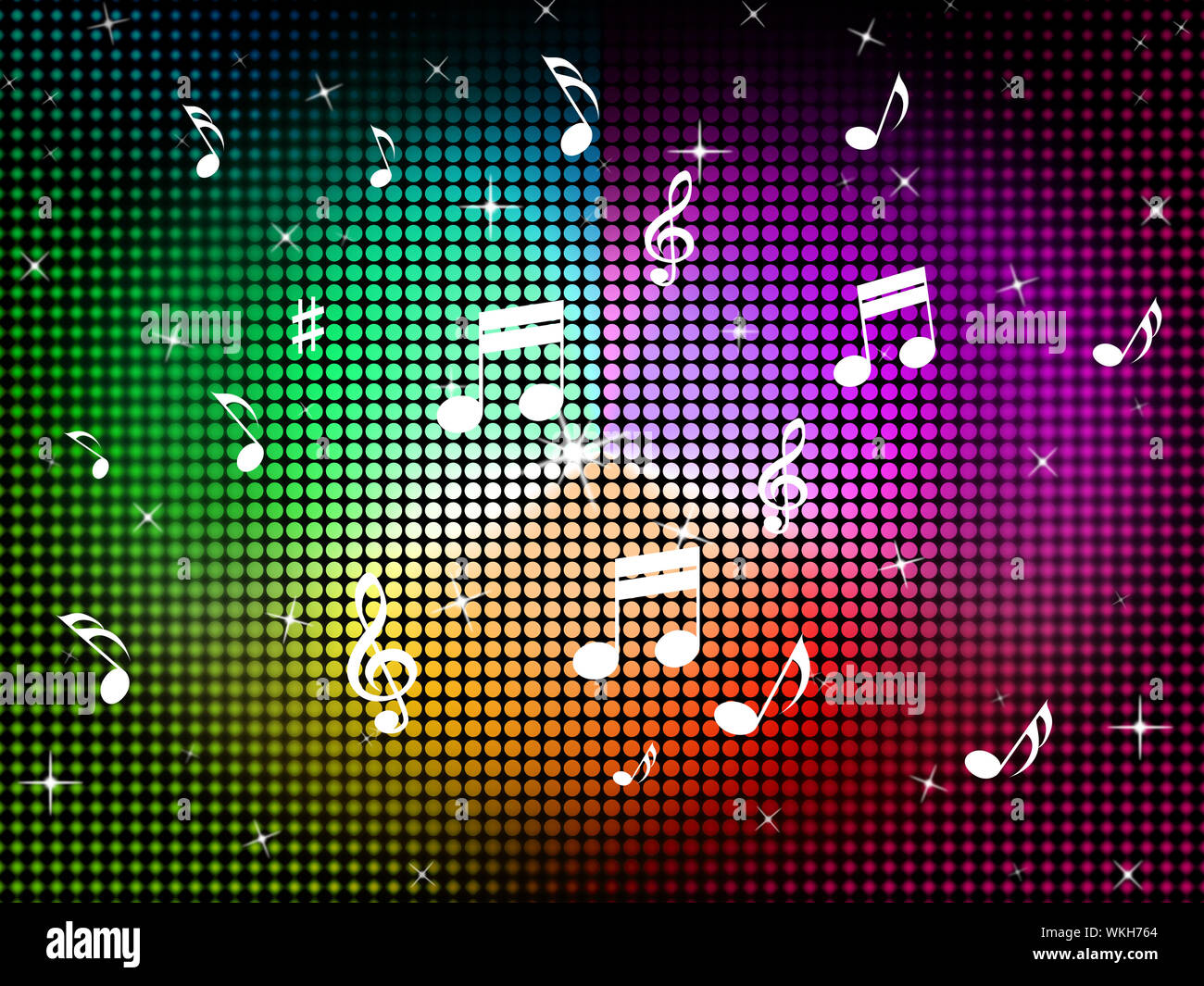 Music background meaning harmony dj hi-res stock photography and images ...