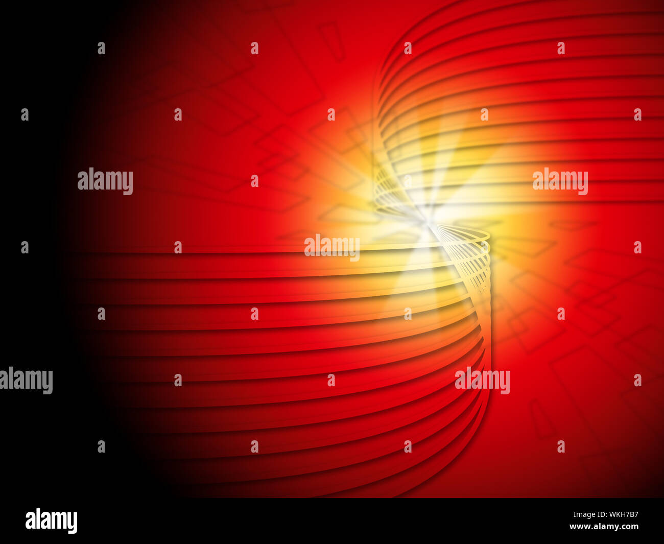 Abstract Lineal Background Showing Artistic Design Or Curvy Art Stock ...
