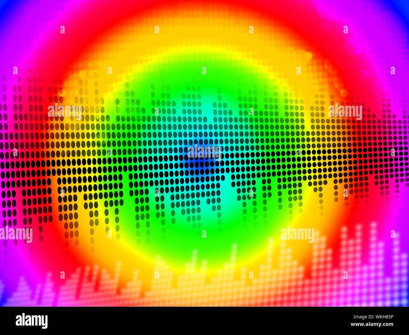 Sound wave background showing equalizer hi-res stock photography and ...