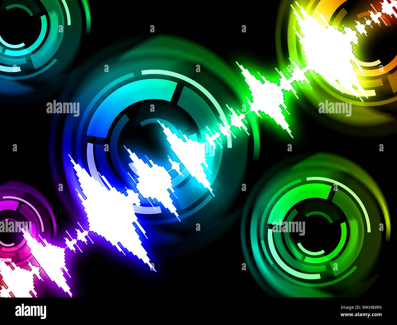 Wave spectrum analyzer hi-res stock photography and images - Alamy