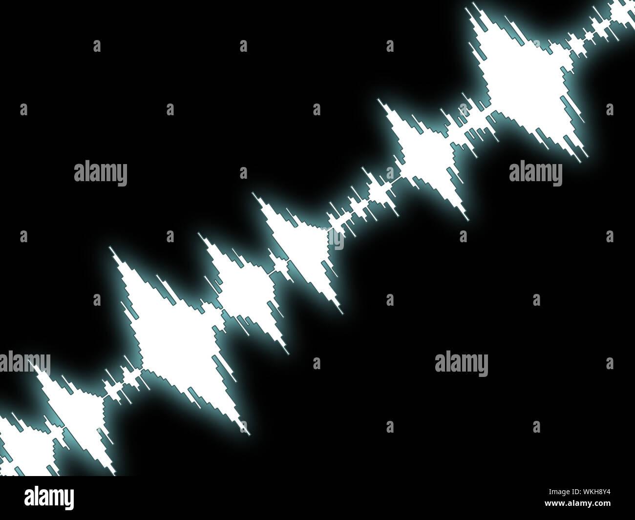 Sound wave background showing equalizer hi-res stock photography and ...