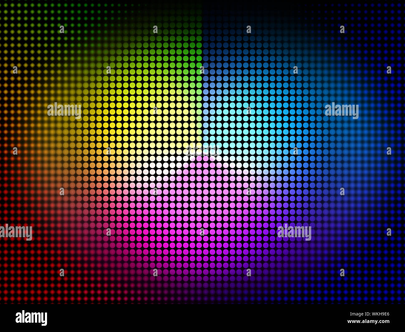Color Wheel Background Meaning Colors Hues And Chromatic Stock Photo ...
