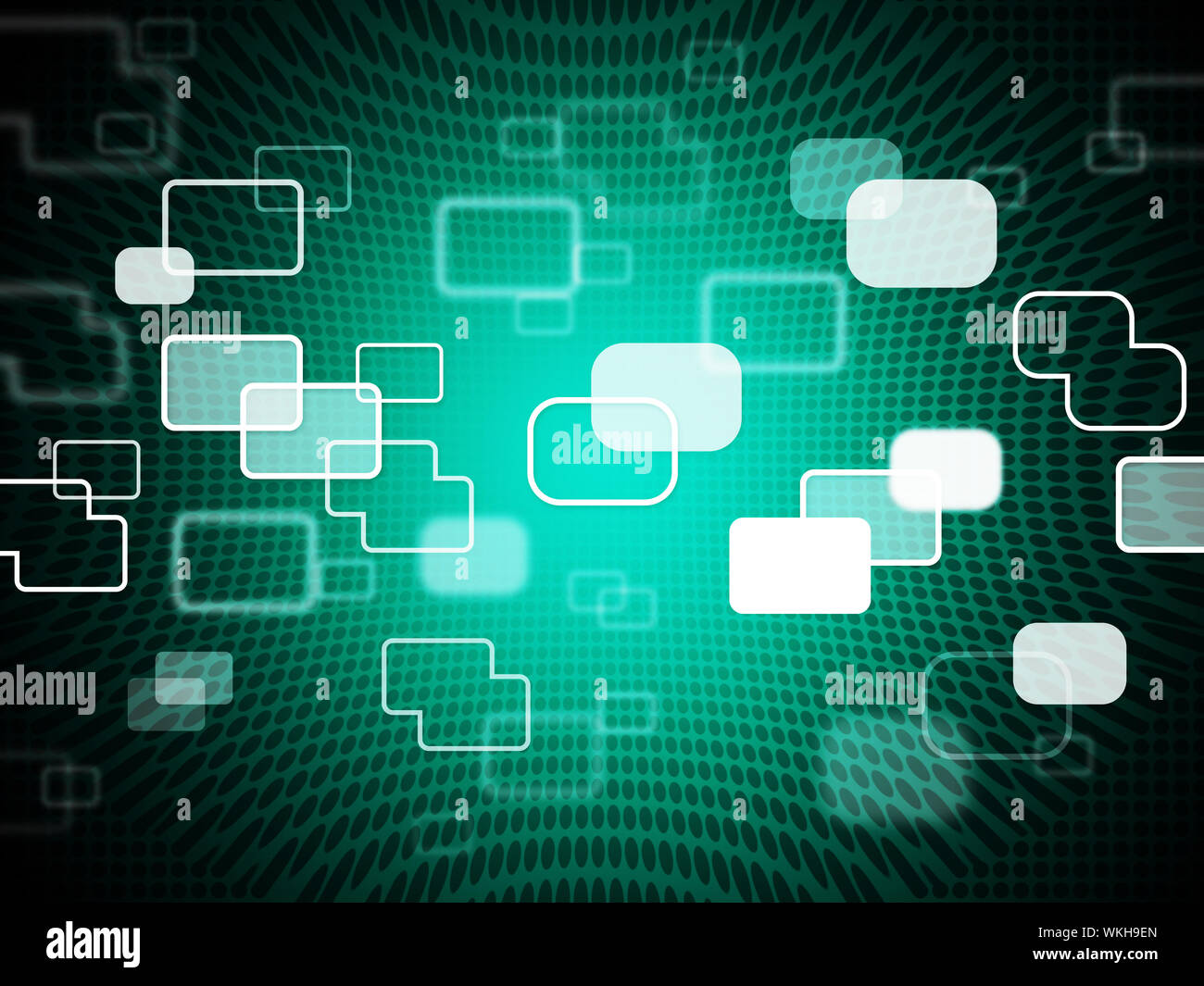 Technology Background Showing Data IT And Telecommunications Stock ...