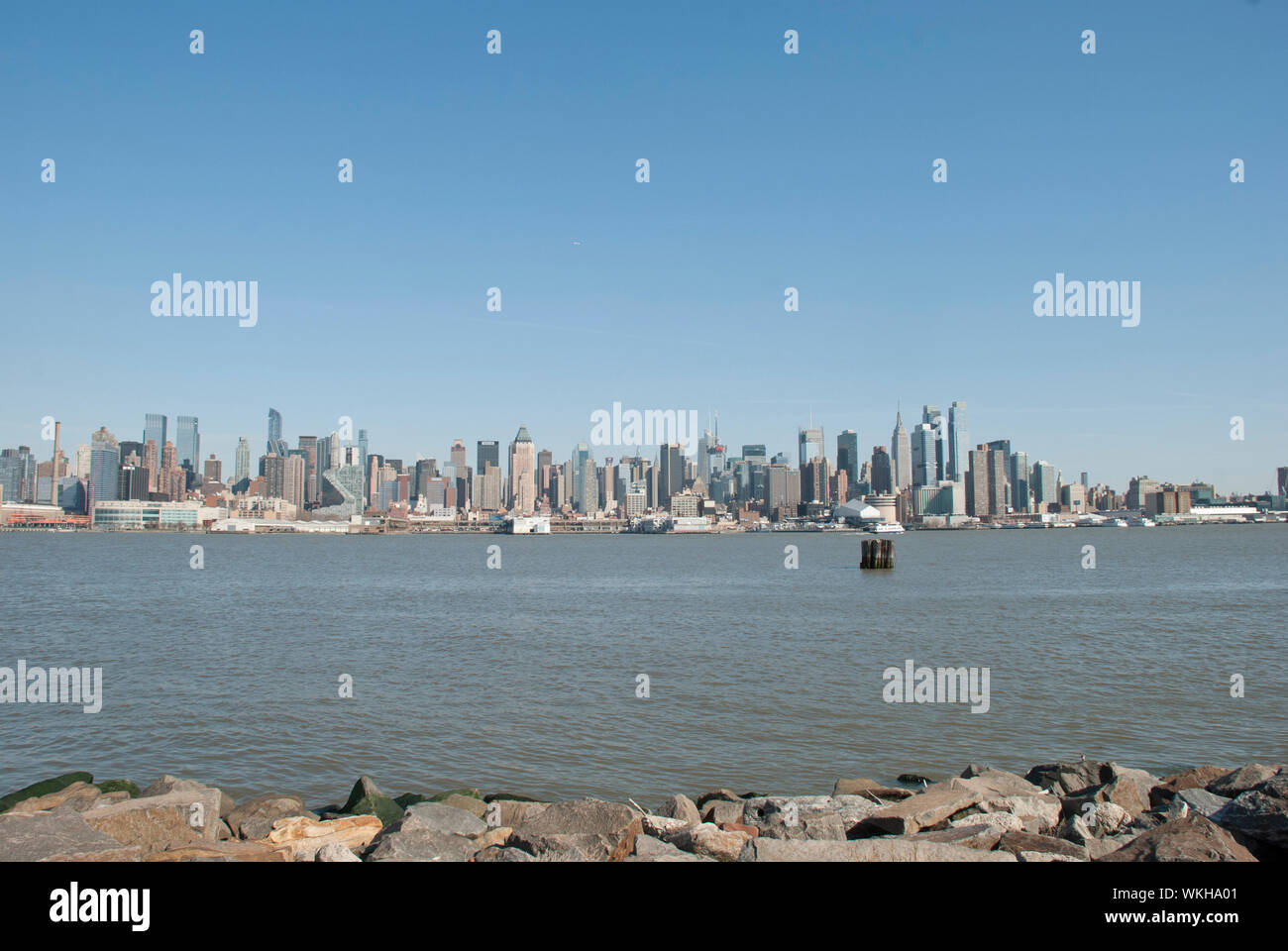 New York skyline. Manhattan view. USA Stock Photo - Alamy