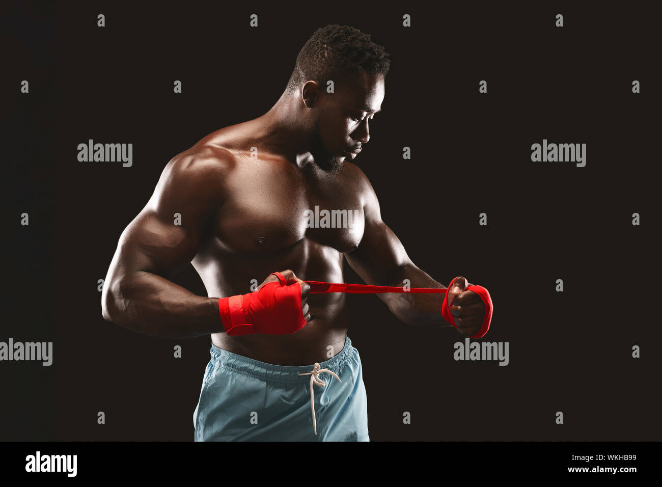 Kickboxer biceps hi-res stock photography and images - Alamy
