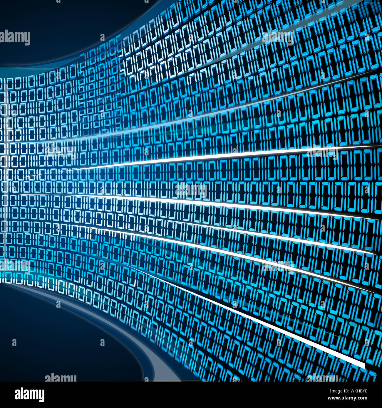illustration of abstract binary background Stock Photo - Alamy