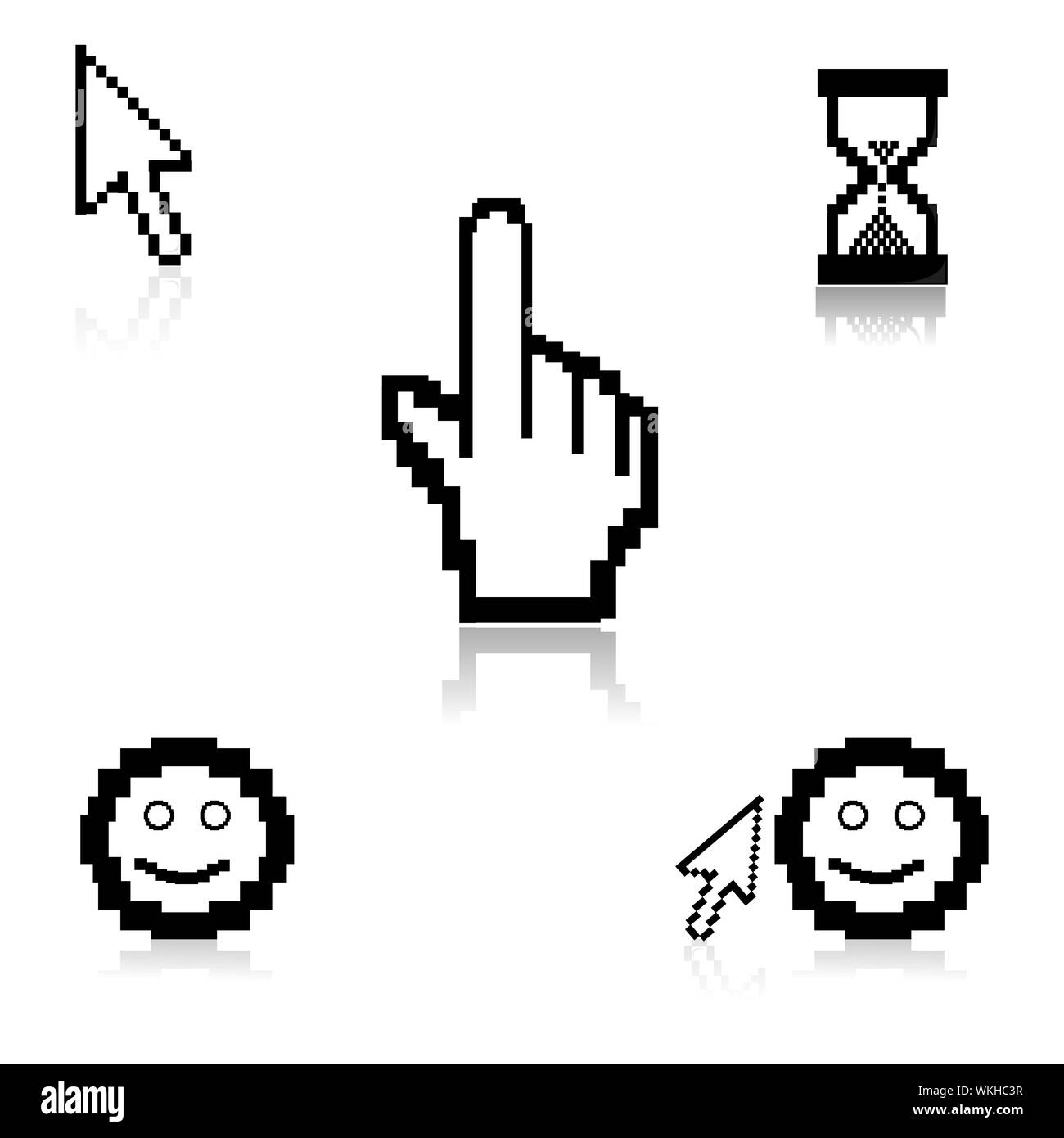 Mouse cursors hi-res stock photography and images - Alamy