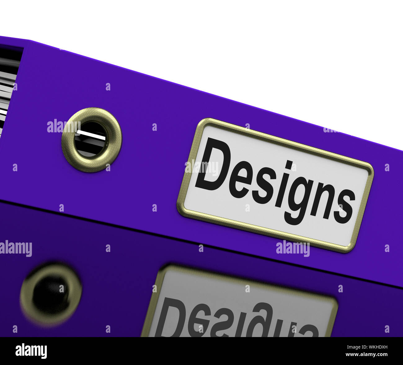 Designs File Showing Files Administration And Layout Stock Photo - Alamy