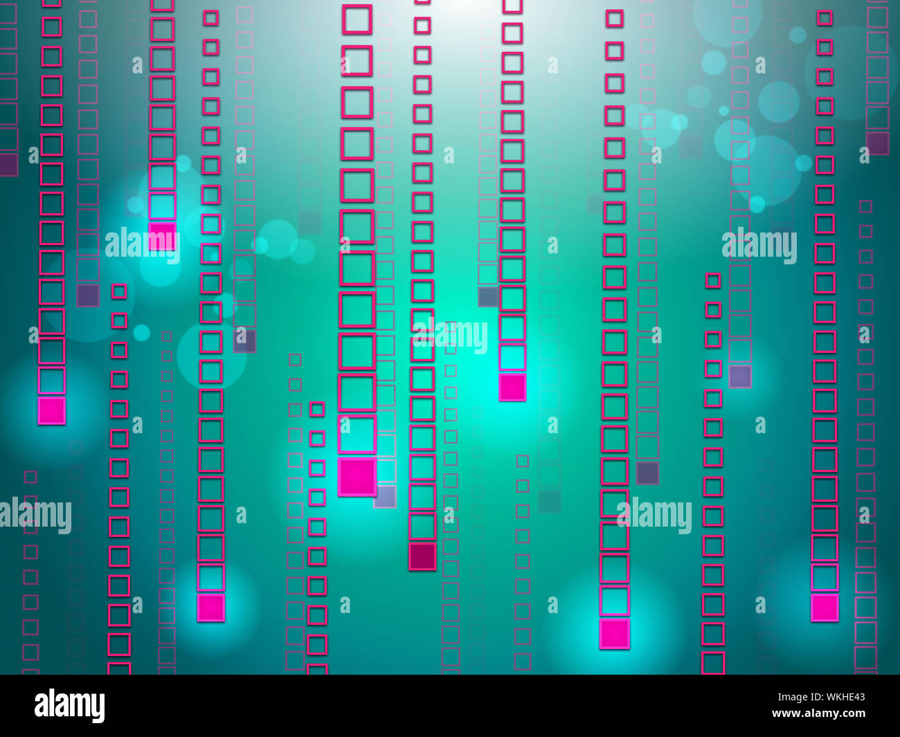 Matrix Background Representing Light Burst And Data Stock Photo - Alamy