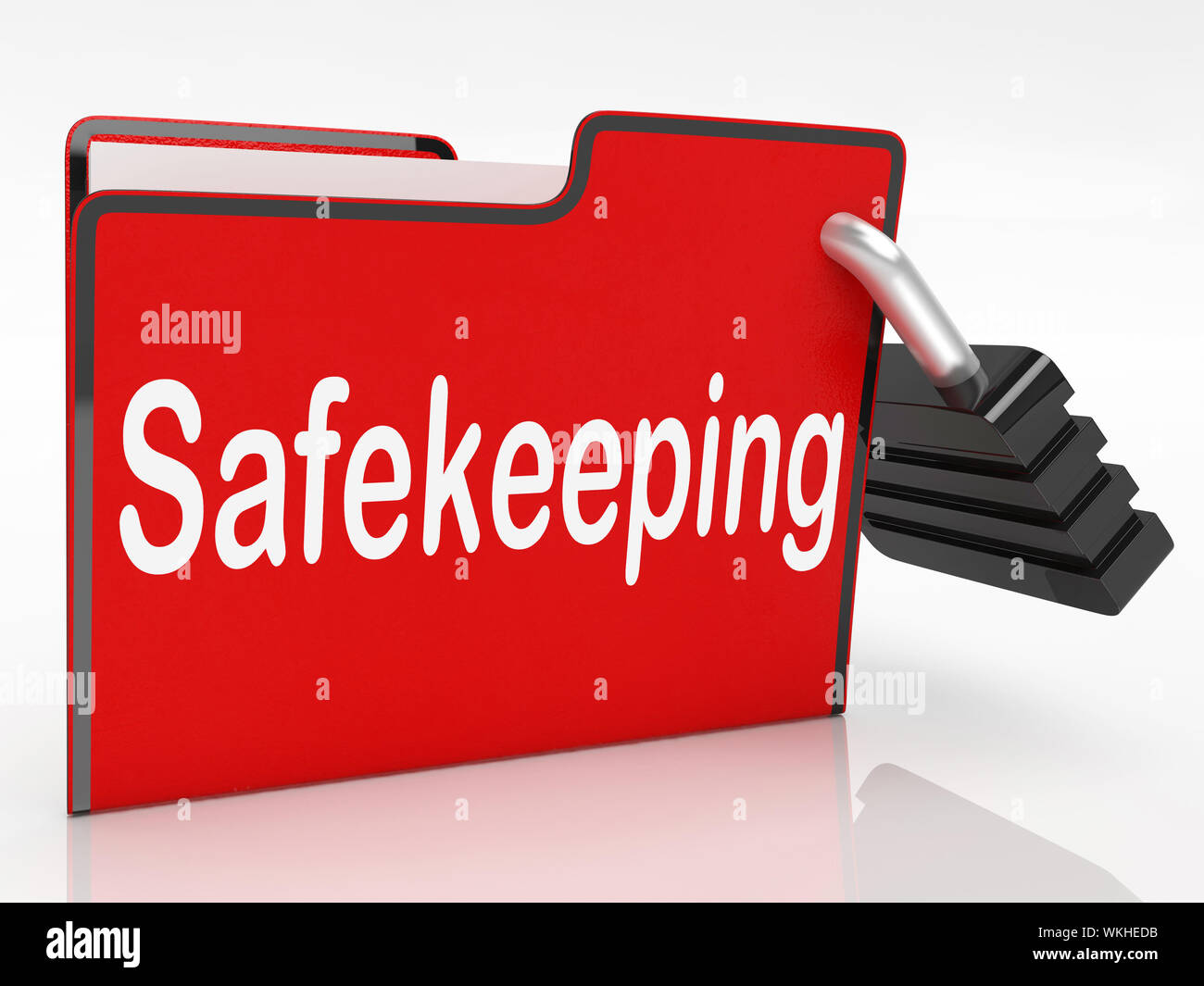 File Security Showing Document Private And Encrypt Stock Photo - Alamy