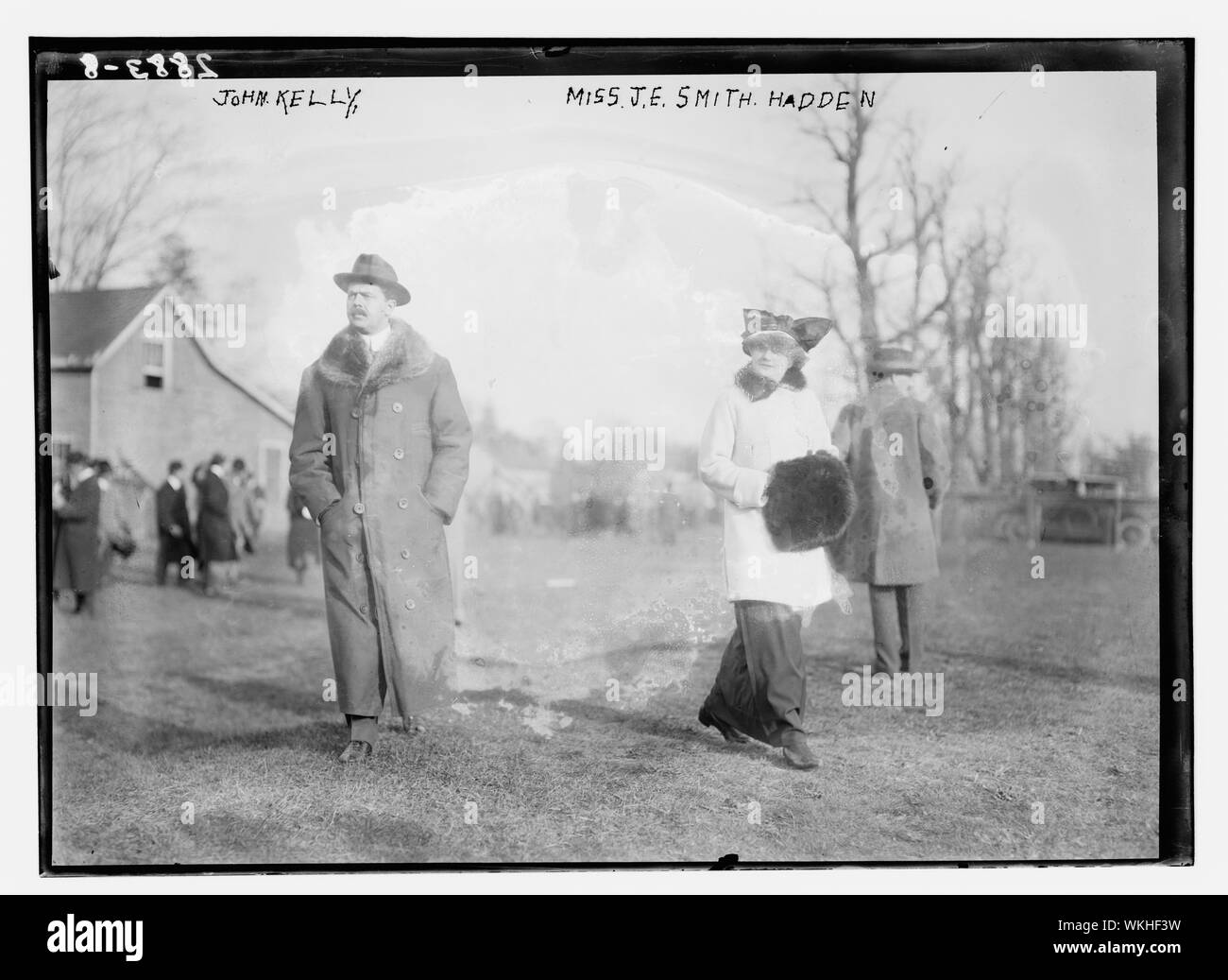 John Kelly -- Miss J.E. Smith - Hadden - winter scene Stock Photo - Alamy
