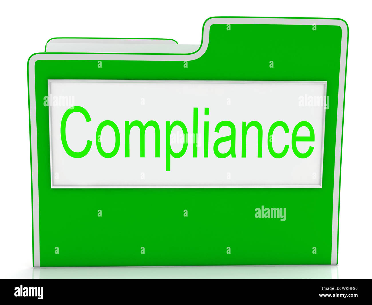 Files Compliance Indicating Agree To And Conform Stock Photo - Alamy
