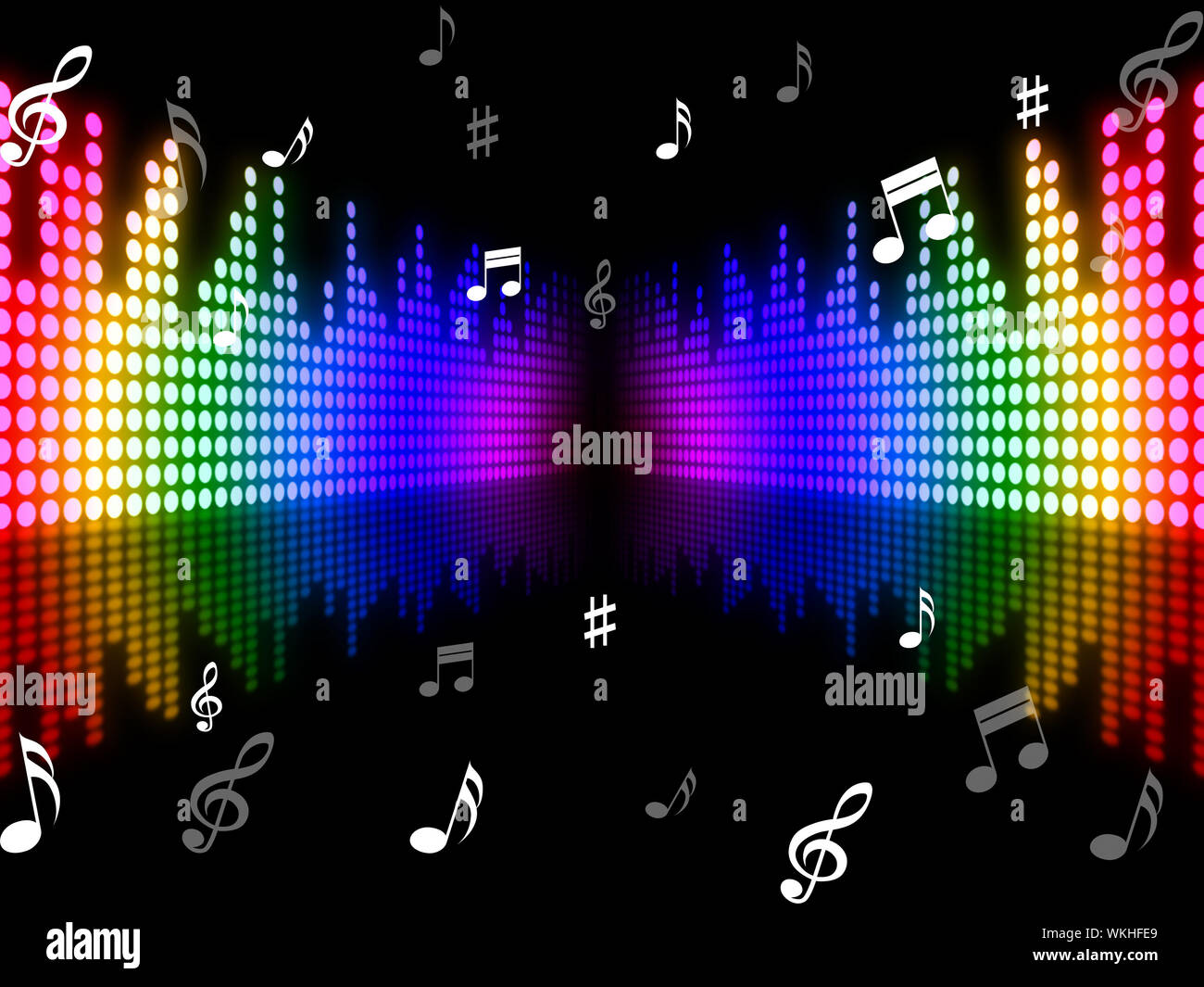 Graphic equalisers hi-res stock photography and images - Alamy