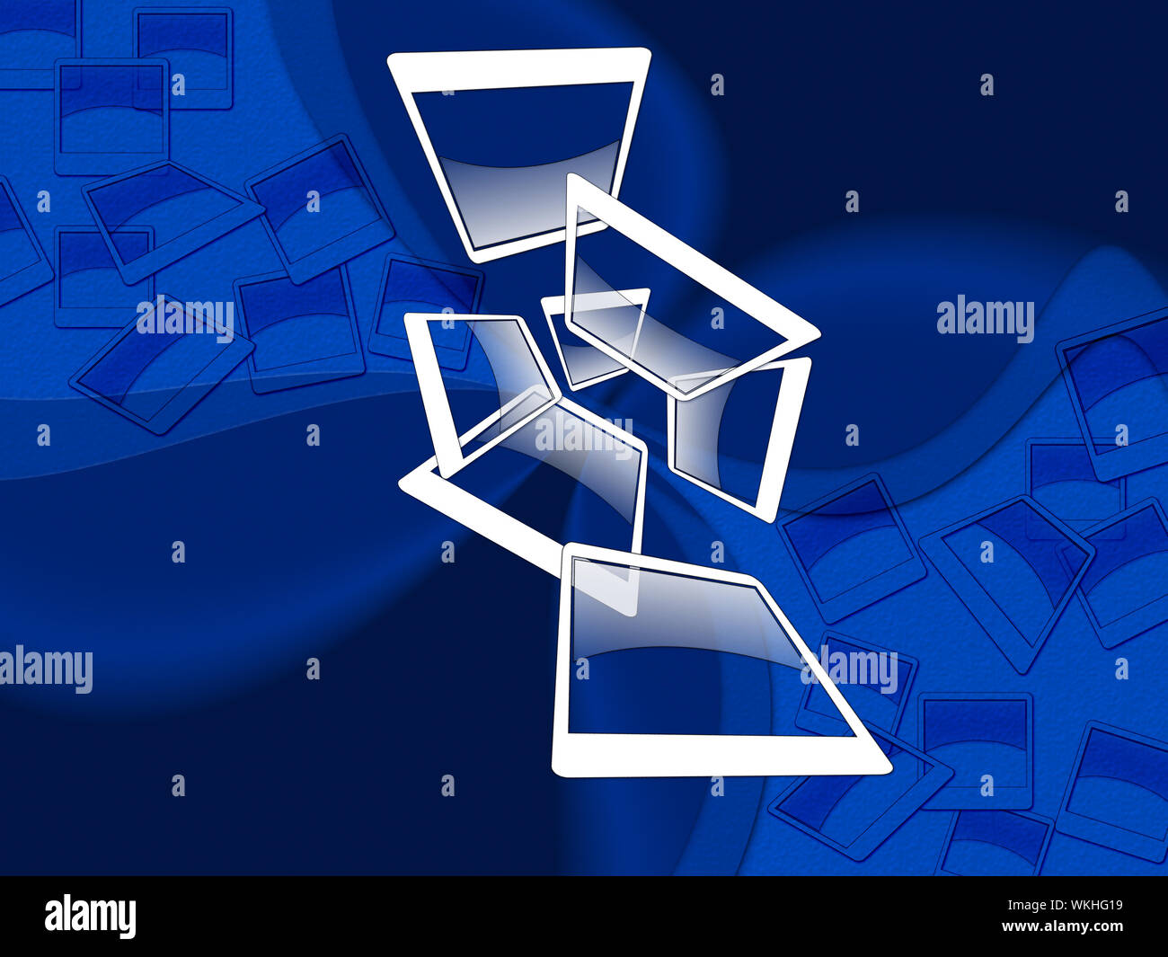 Shapes Squares Indicating Light Burst And Blazing Stock Photo - Alamy