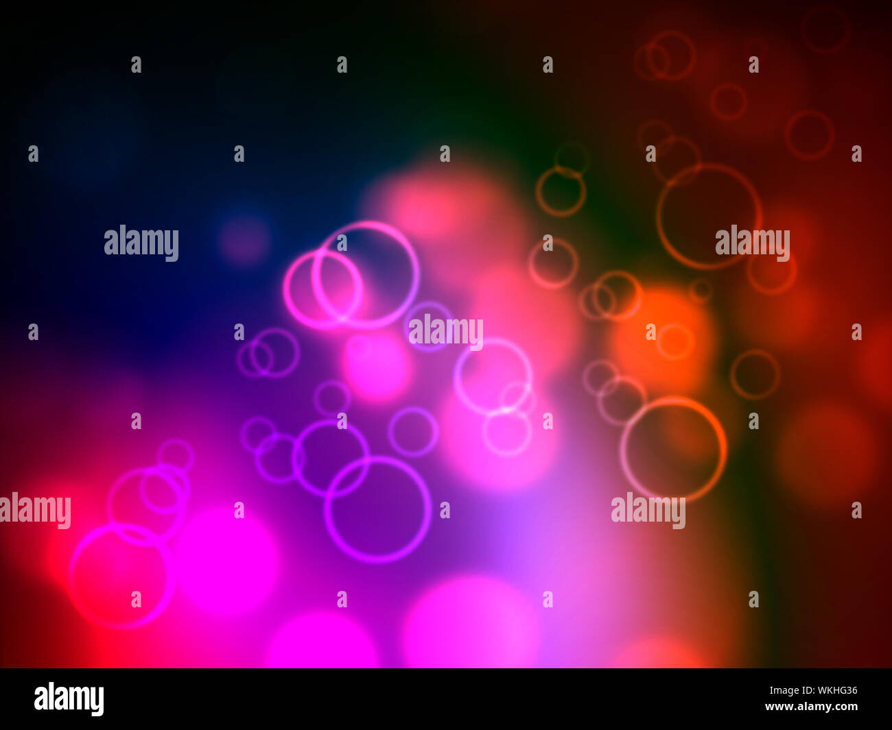 Background Glow Indicating Bokeh Lights And Illuminated Stock Photo - Alamy