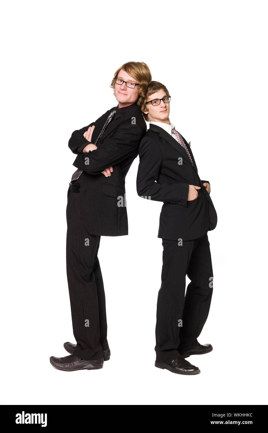 Two men interacting Stock Photo - Alamy