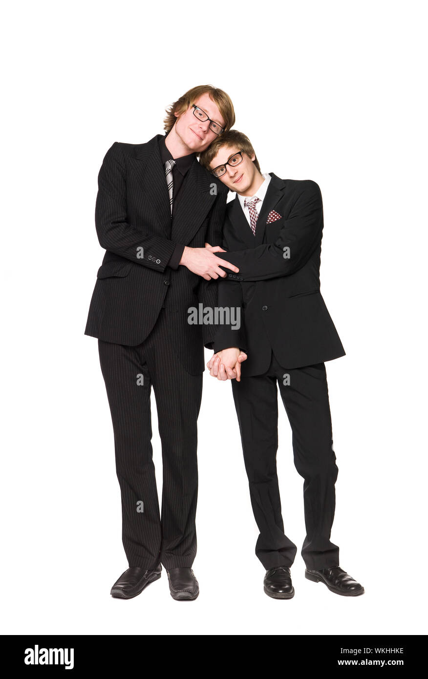 Two men interacting Stock Photo - Alamy