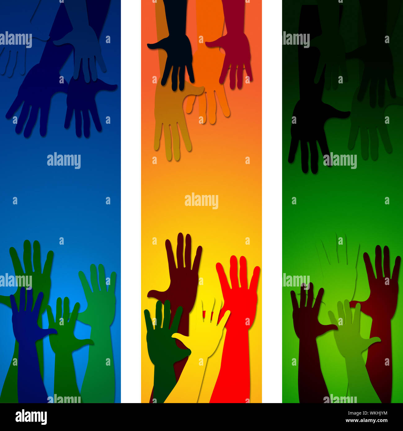 Copyspace Hands Meaning Palm Abstract And Design Stock Photo - Alamy
