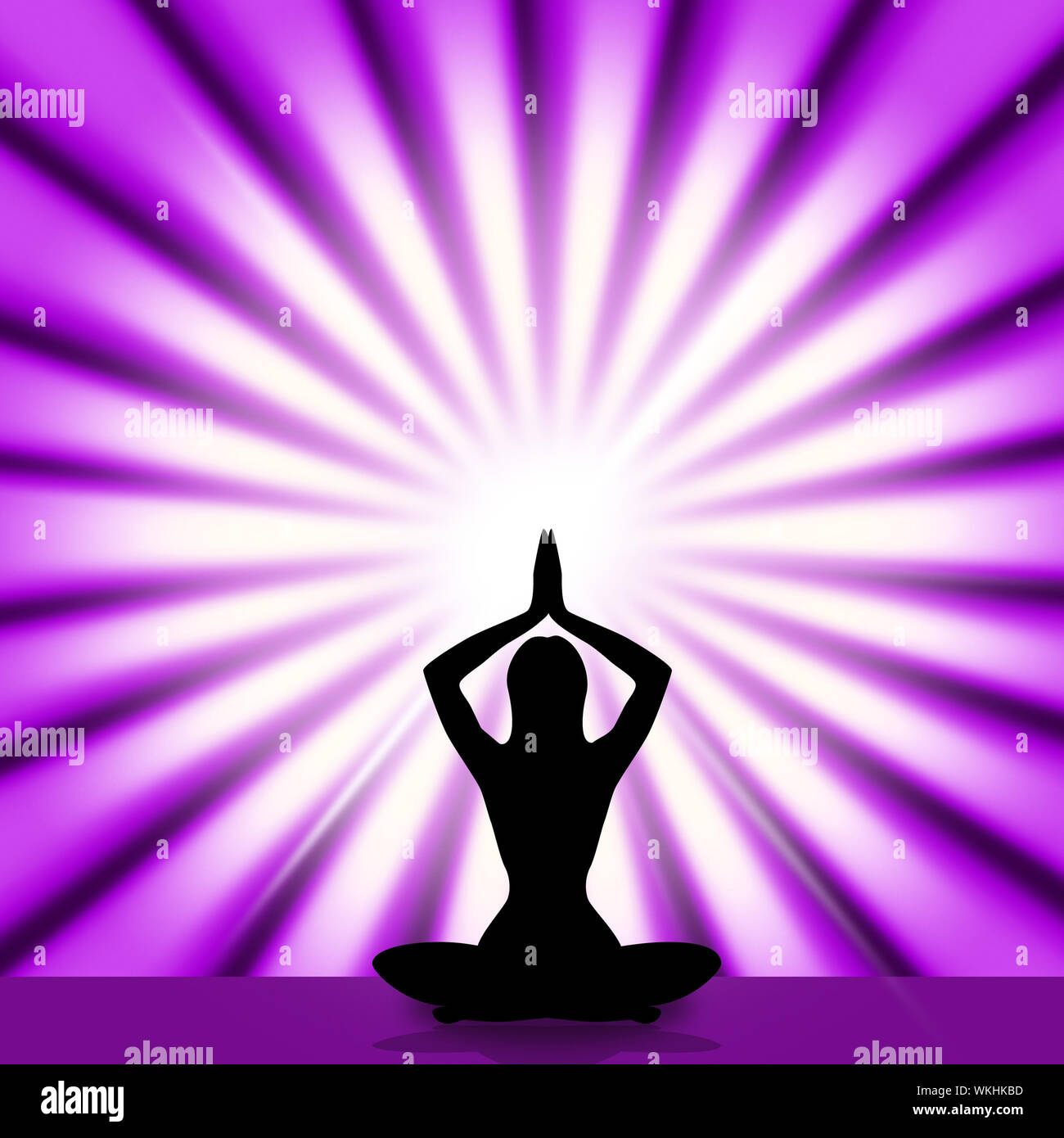 Sun Rays Showing Love Not War And Peace Sign Stock Photo - Alamy