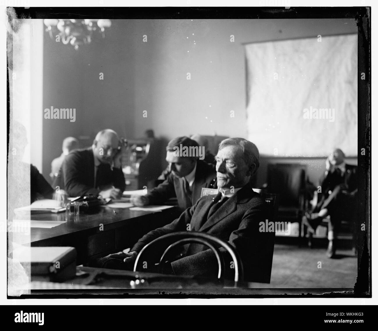 John Lind on stan Stock Photo - Alamy