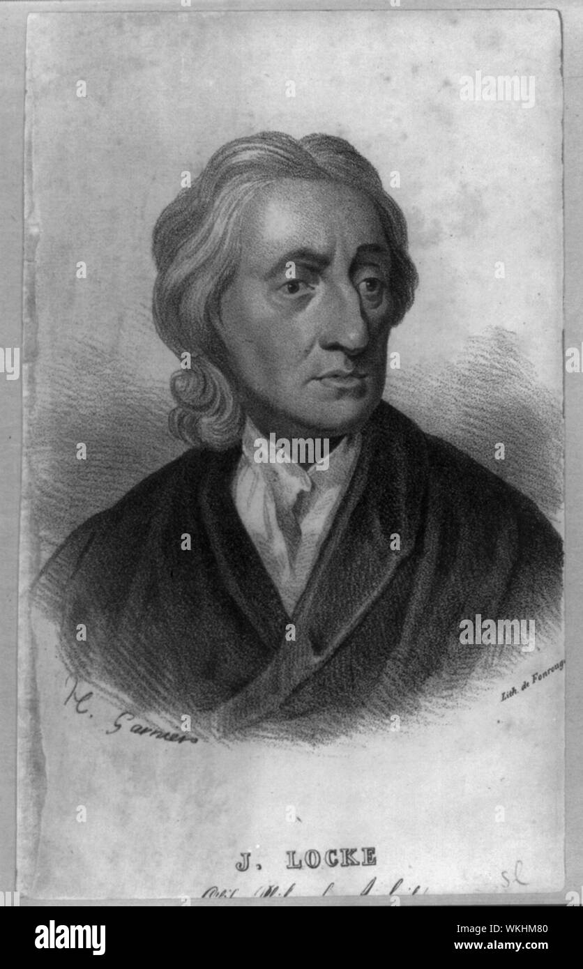 John Locke, 1632-1704 Stock Photo - Alamy