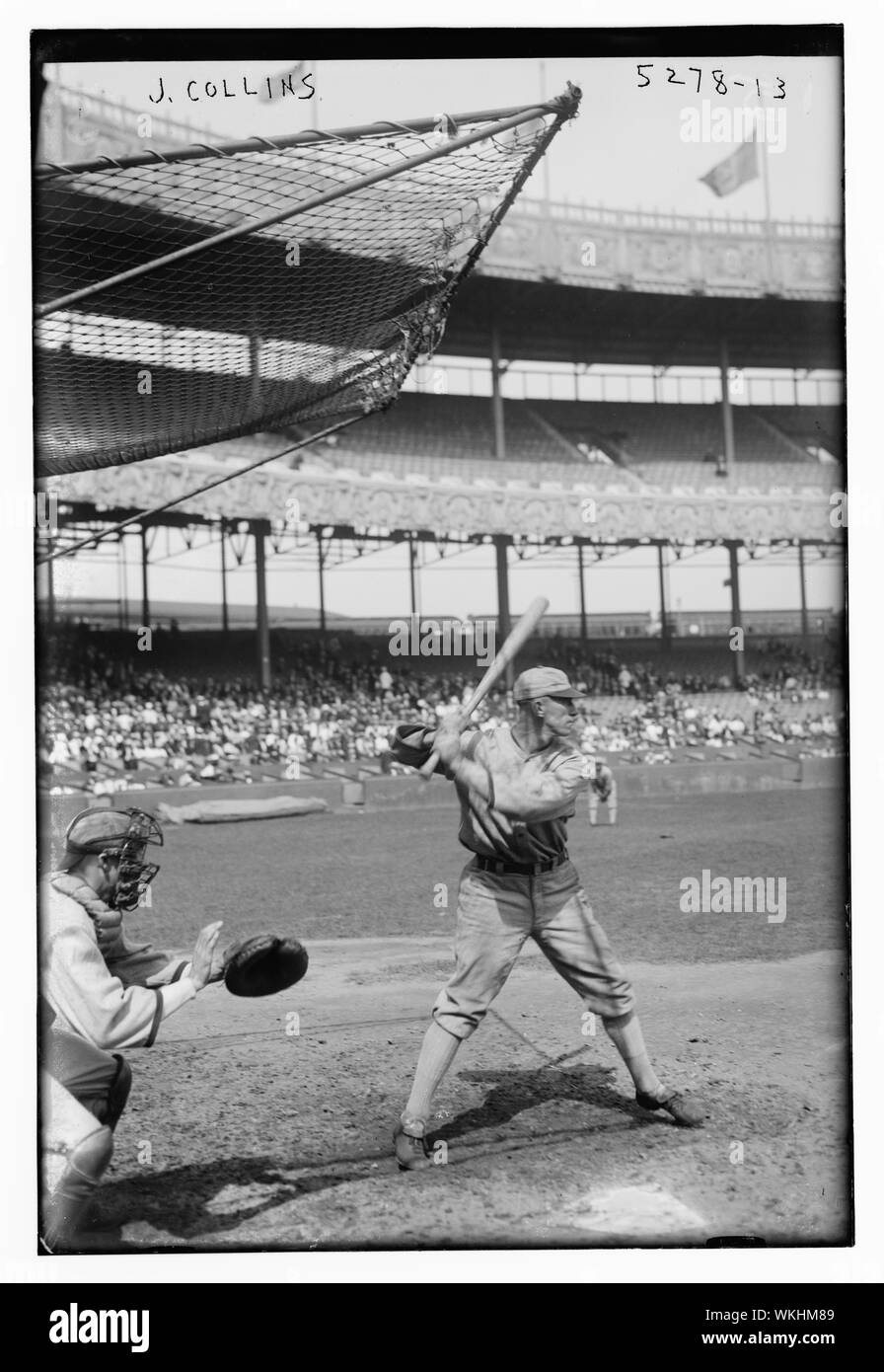 John Shano Collins, Chicago AL (baseball Stock Photo - Alamy