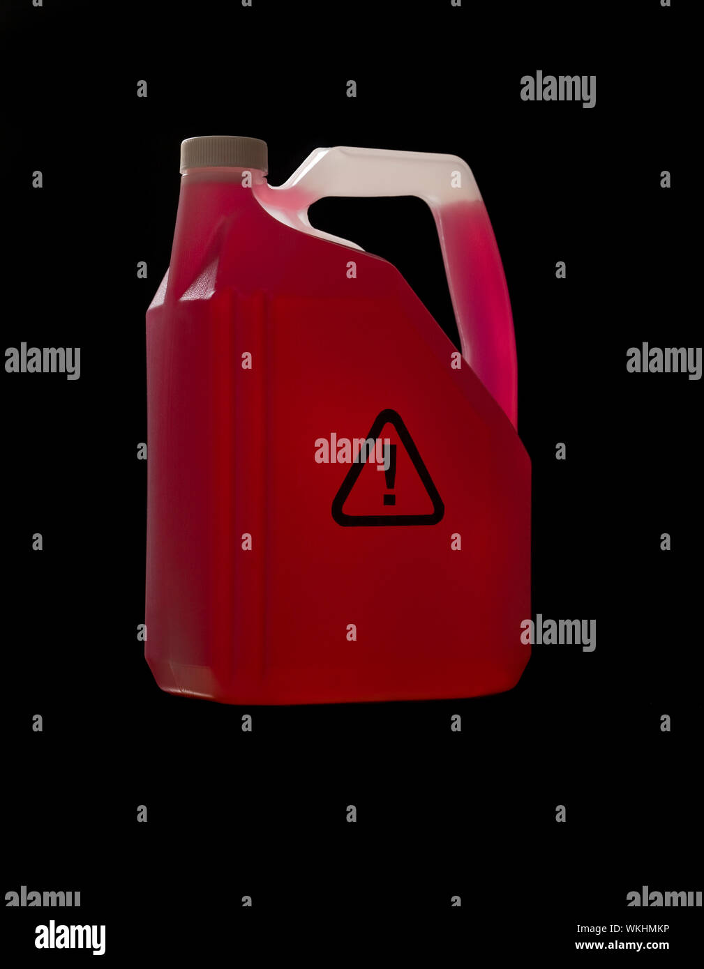 Can with biohazard content Stock Photo - Alamy