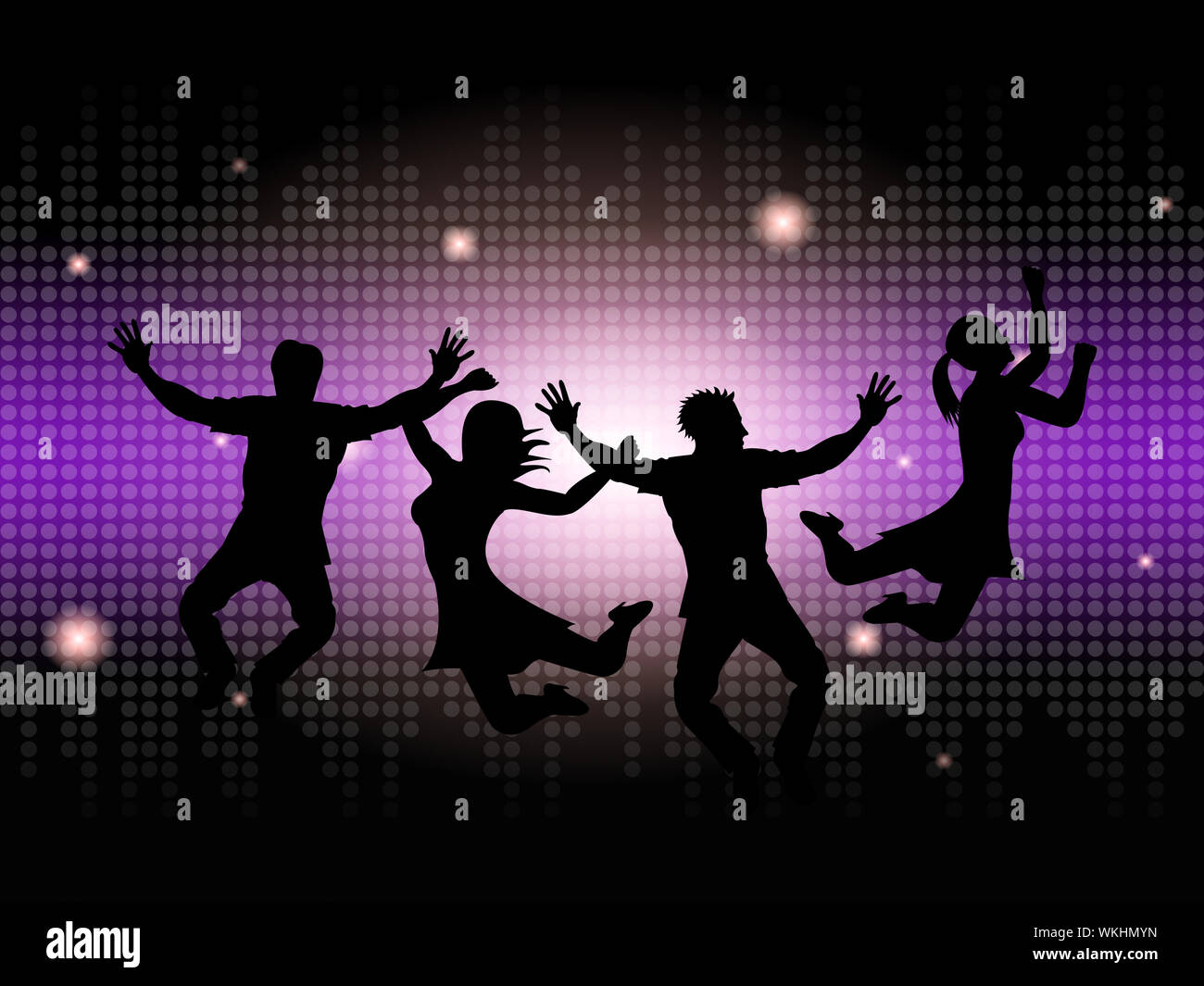 Glow Kids Indicating Light Burst And Fun Stock Photo - Alamy