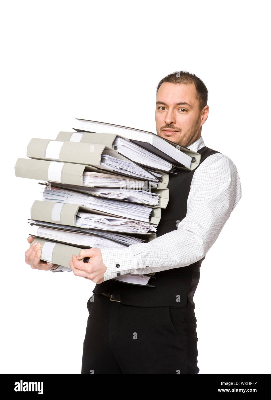 Pile of binders hi-res stock photography and images - Alamy
