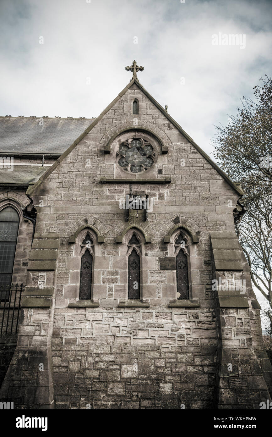 Outside of Our Blessed Lady and St. Joseph, Brooms, Leadgate, near ...