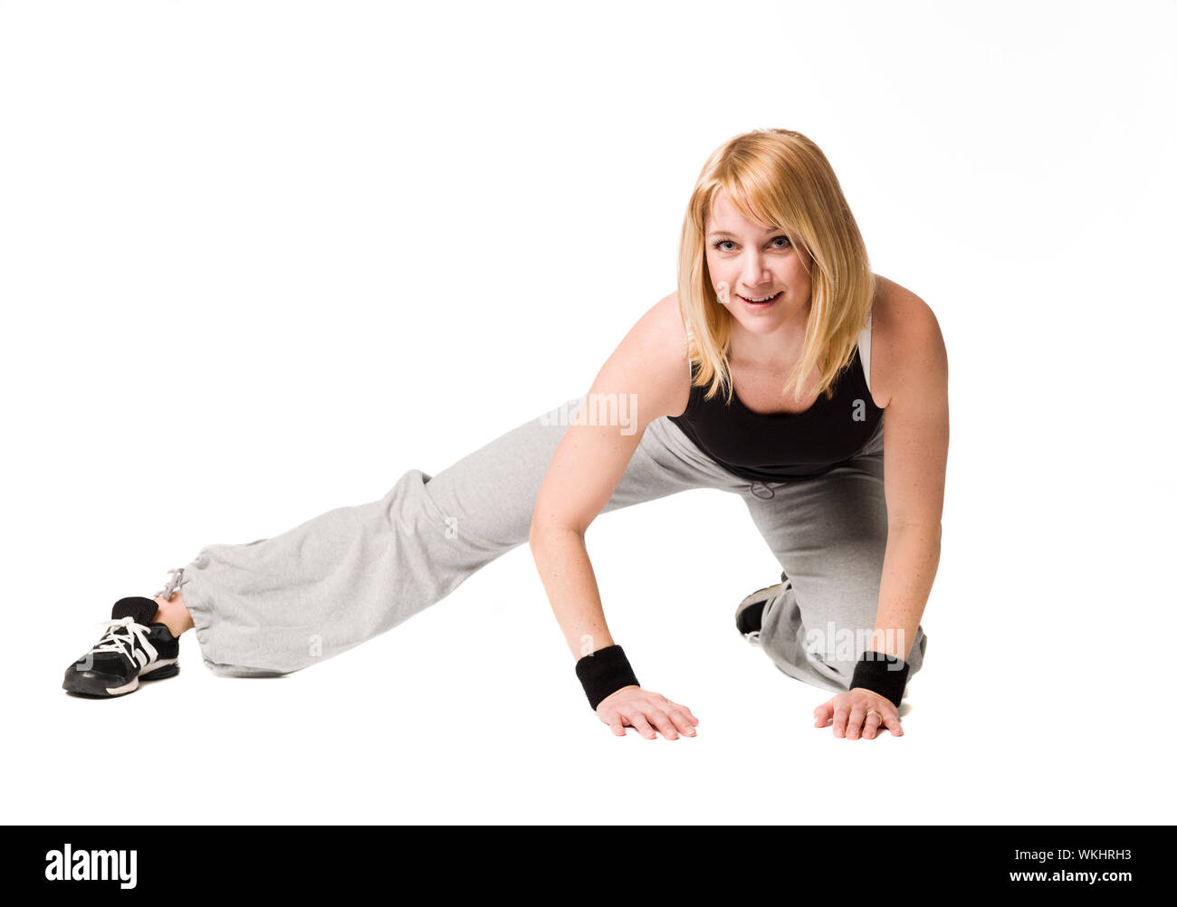 Sweaty woman Cut Out Stock Images & Pictures - Alamy