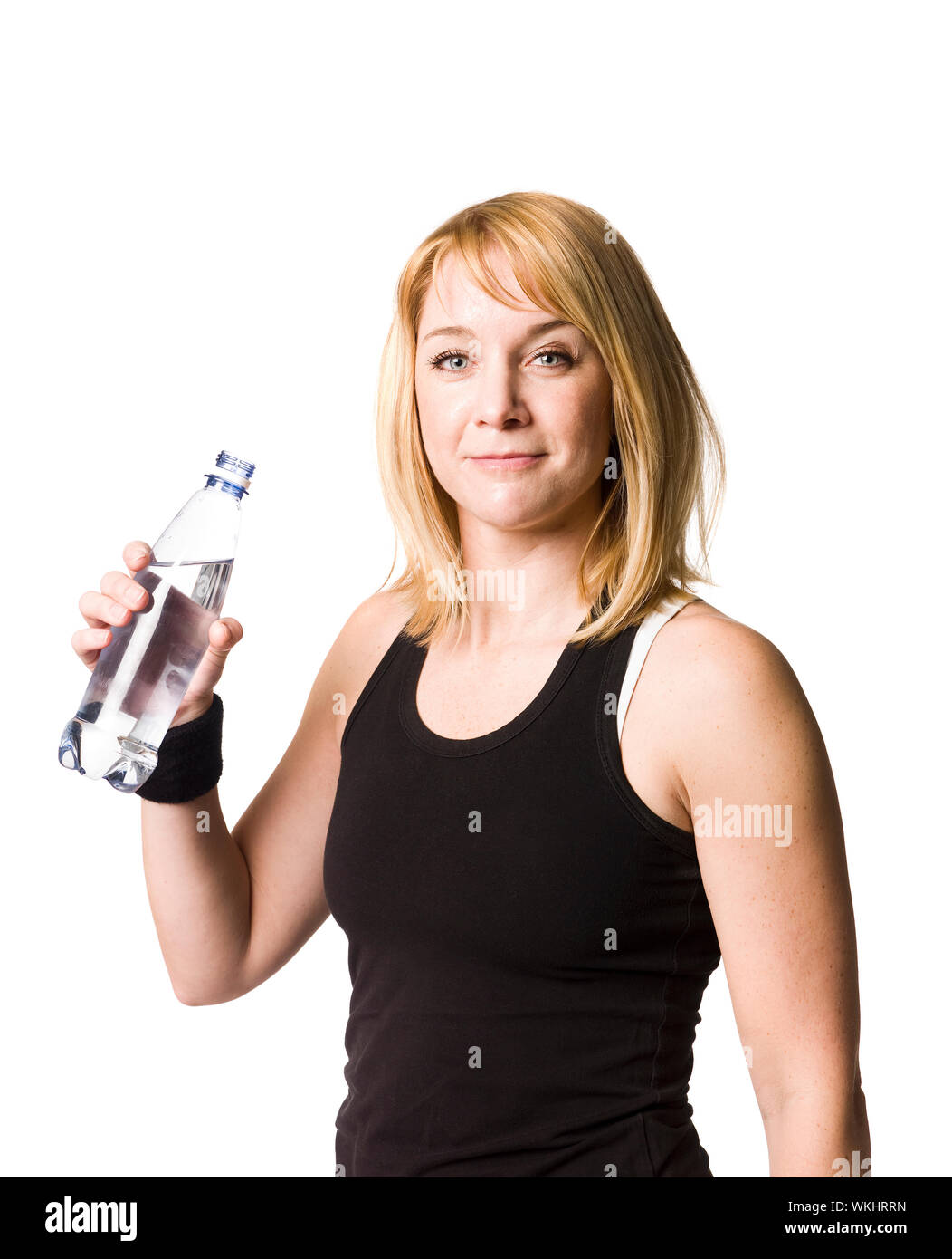 Girl drinking water Stock Photo - Alamy