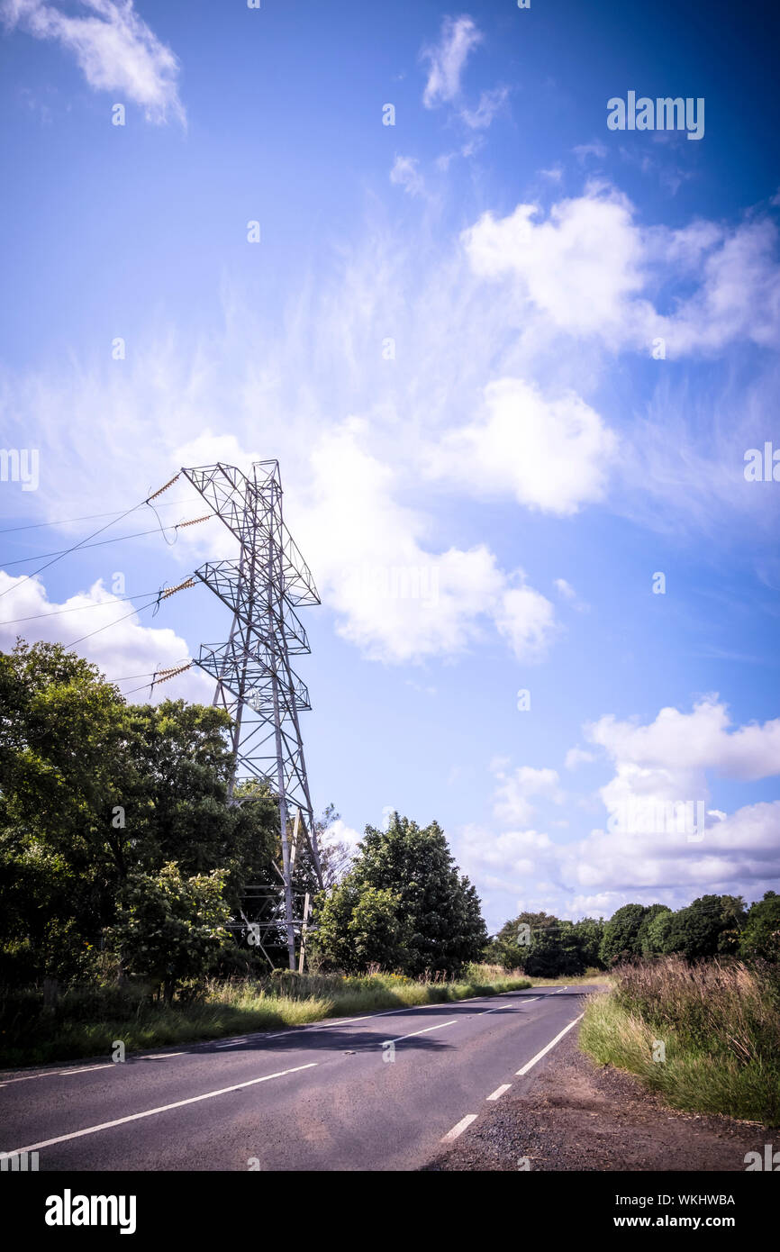 Tall Pylons High Resolution Stock Photography and Images - Alamy