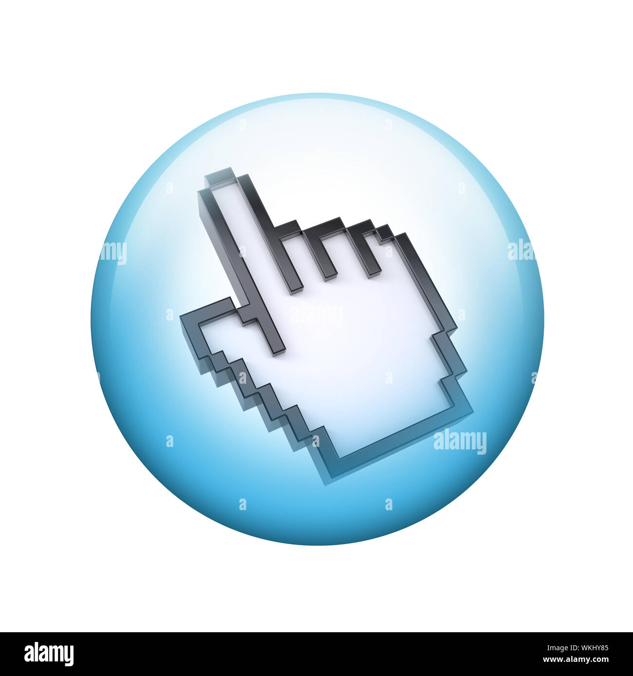 Stylized pointer hi-res stock photography and images - Alamy