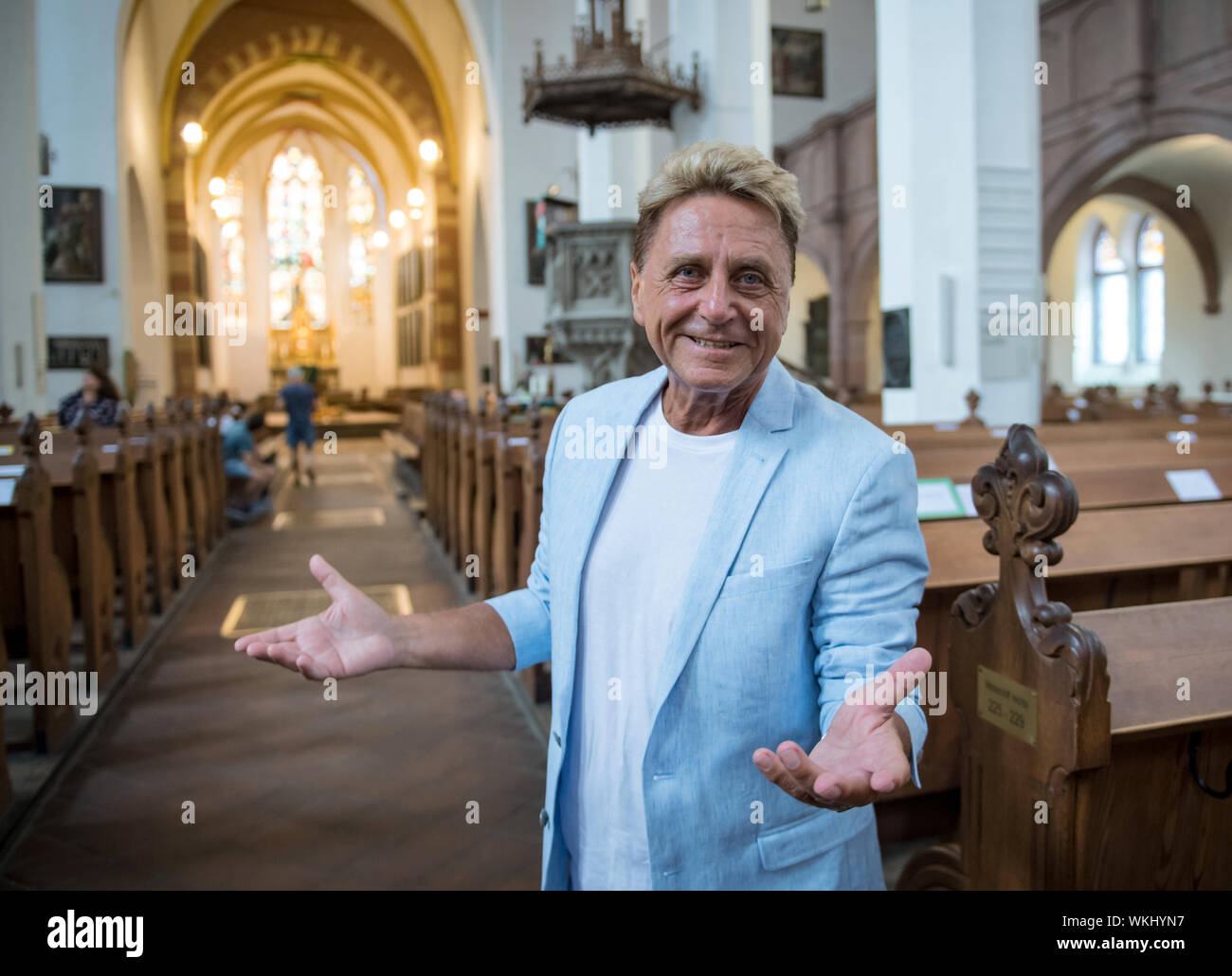Leipzig, Germany. 30th July, 2019. Hans-Jürgen Beyer stands in the ...