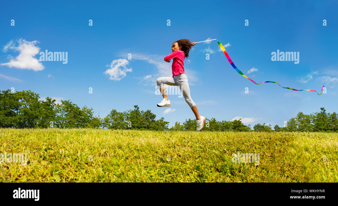 Black girls jumping hi-res stock photography and images - Alamy